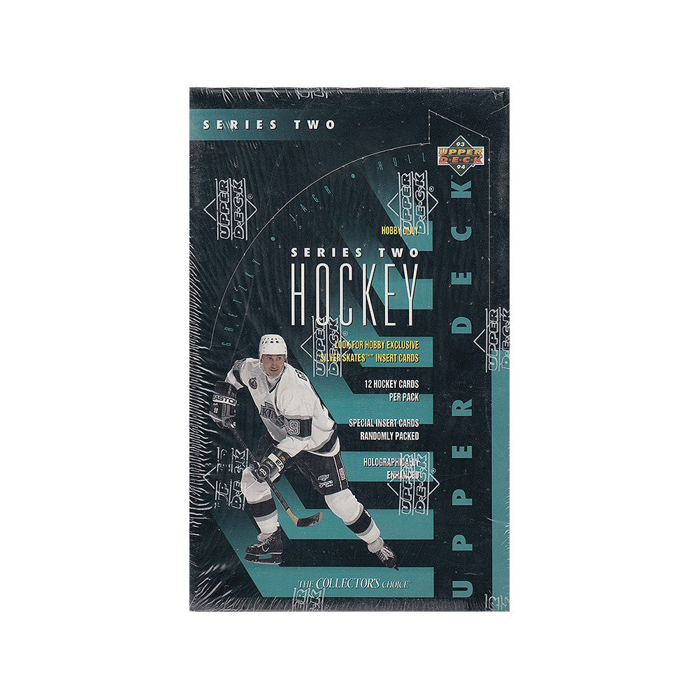 1993-94 Upper Deck Series 2 Hockey Hobby Box – Burbank Cards
