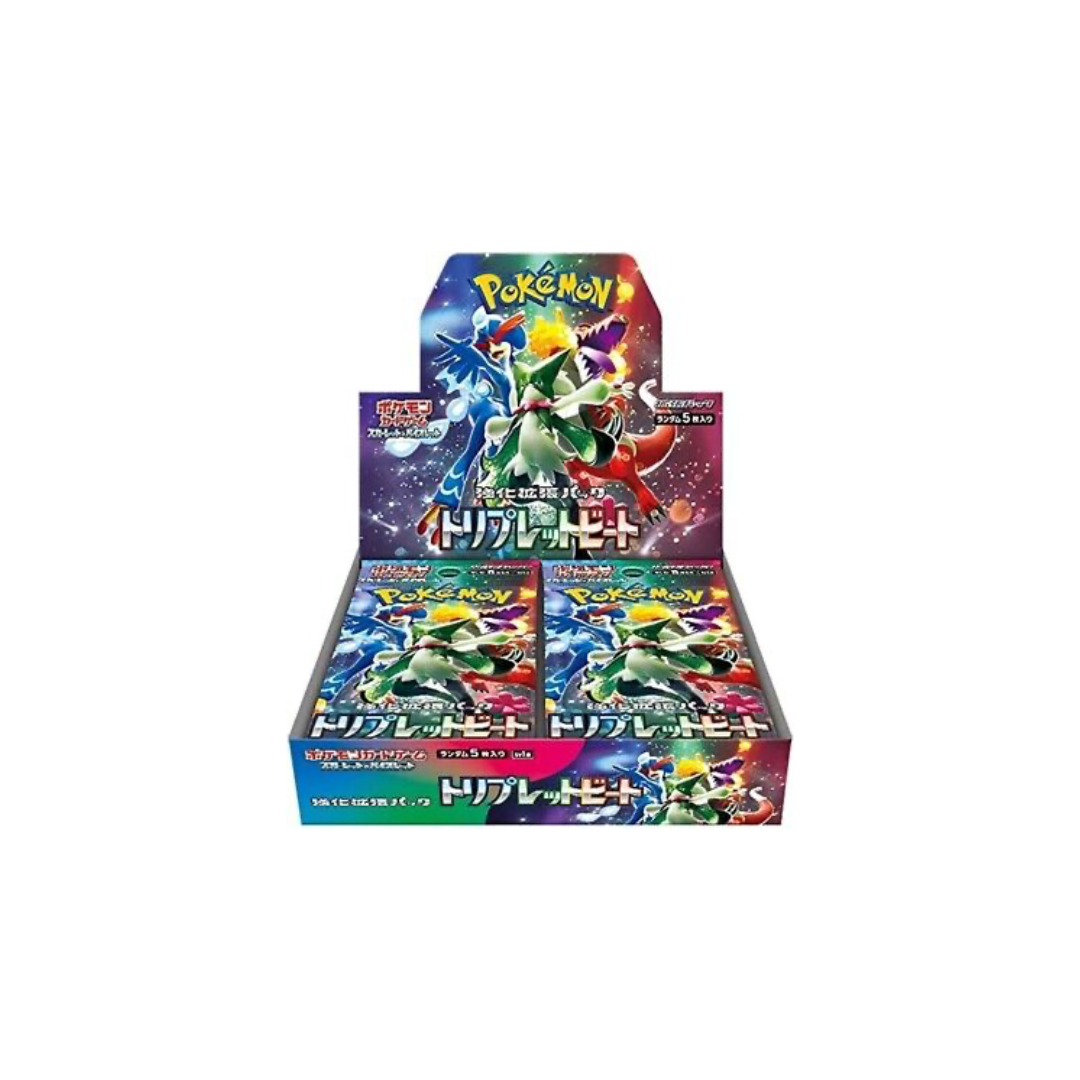 Pokemon Scarlet & Violet Triple Beat Booster Box Japanese – Burbank Cards