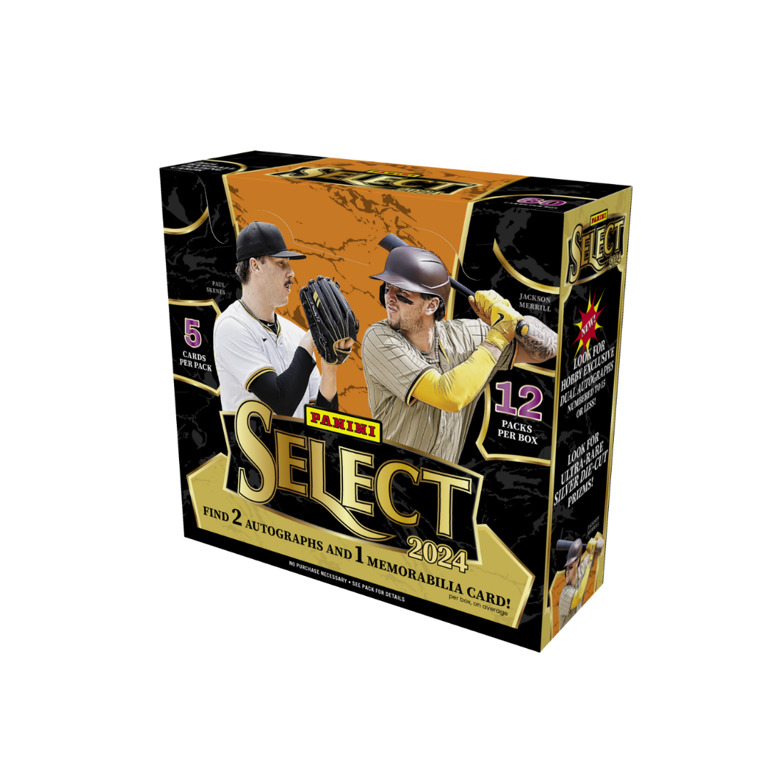 2024 Panini Select Baseball Hobby Box – Burbank Cards