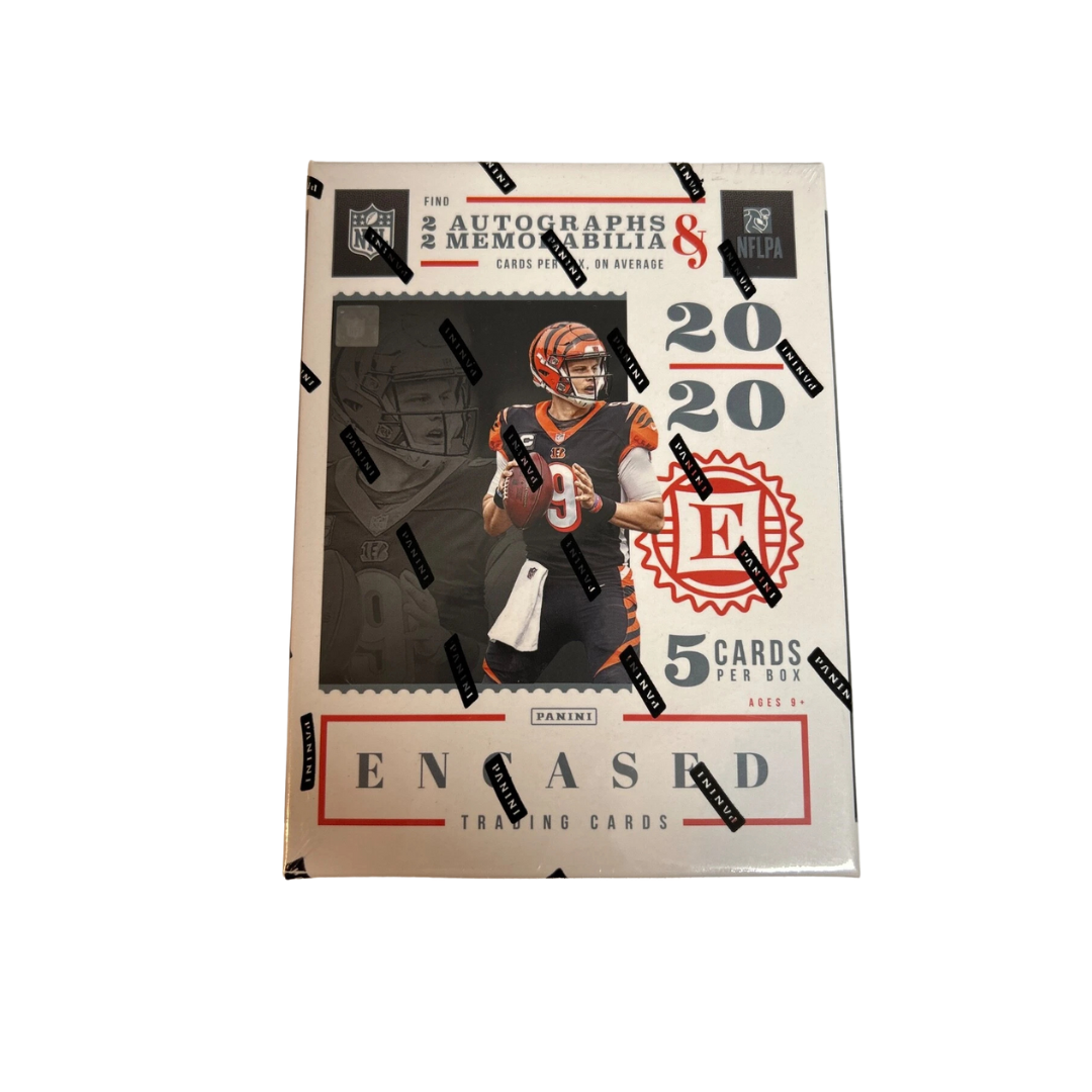 2020 Panini Encased Football Hobby Box – Burbank Cards
