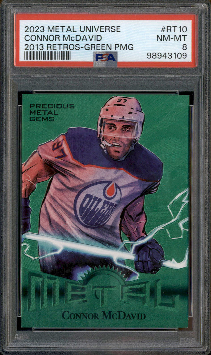 2023 Metal Universe 2013 Retros Precious Metal Gems Connor McDavid /10 ...