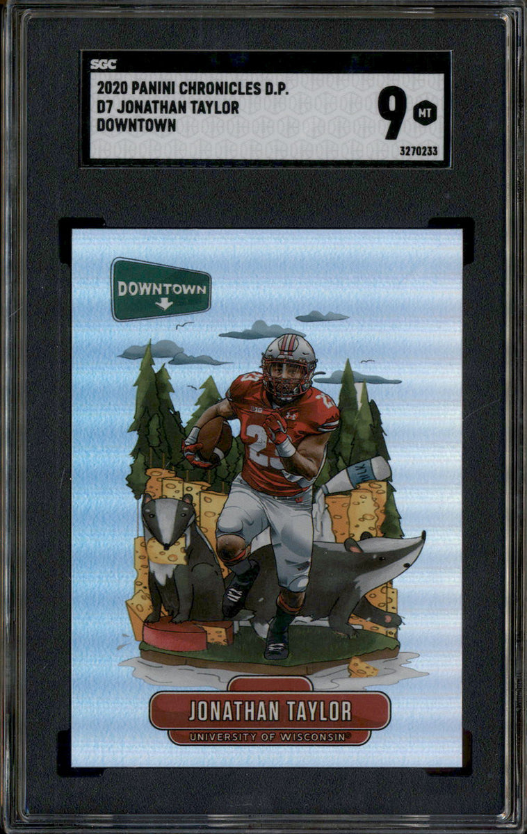 2020 Panini Chronicles Draft Picks Downtown #D7 Jonathan Taylor SGC 9 ...