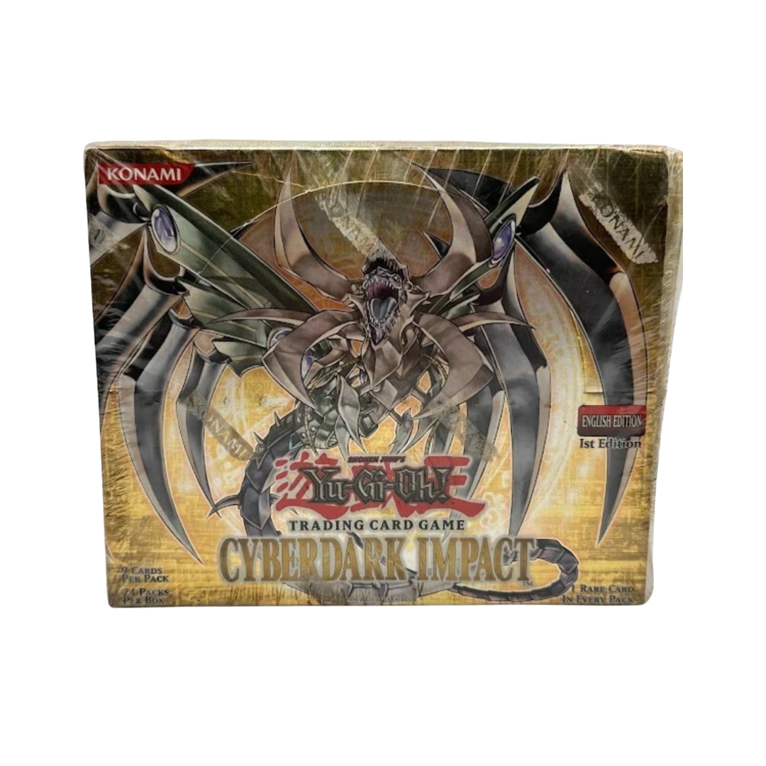 Yu-Gi-Oh Cyberdark Impact 1st Edition Booster Box 24 Pack – Burbank Cards