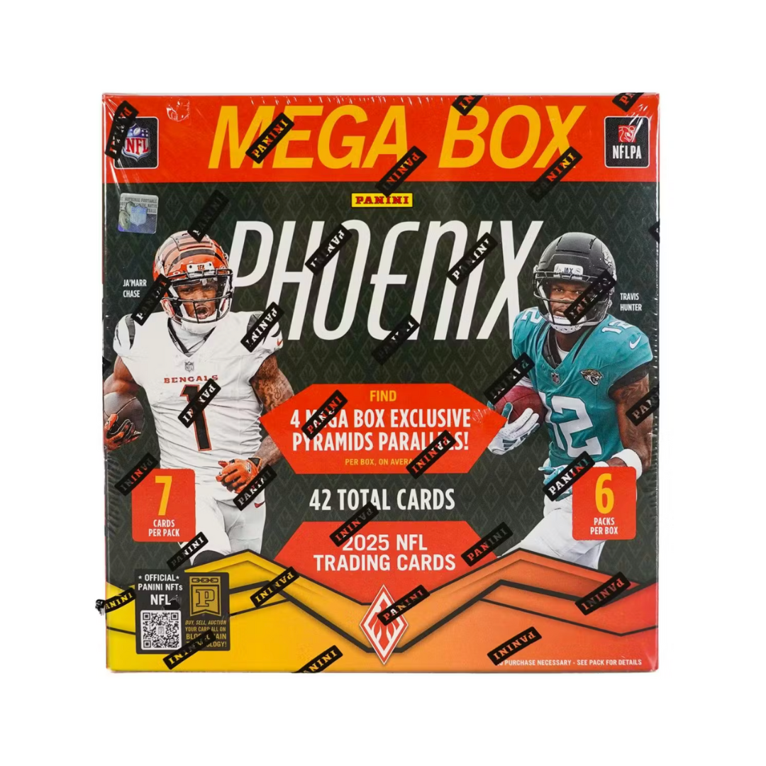 2025 Panini Phoenix Football Mega Box – Burbank Cards