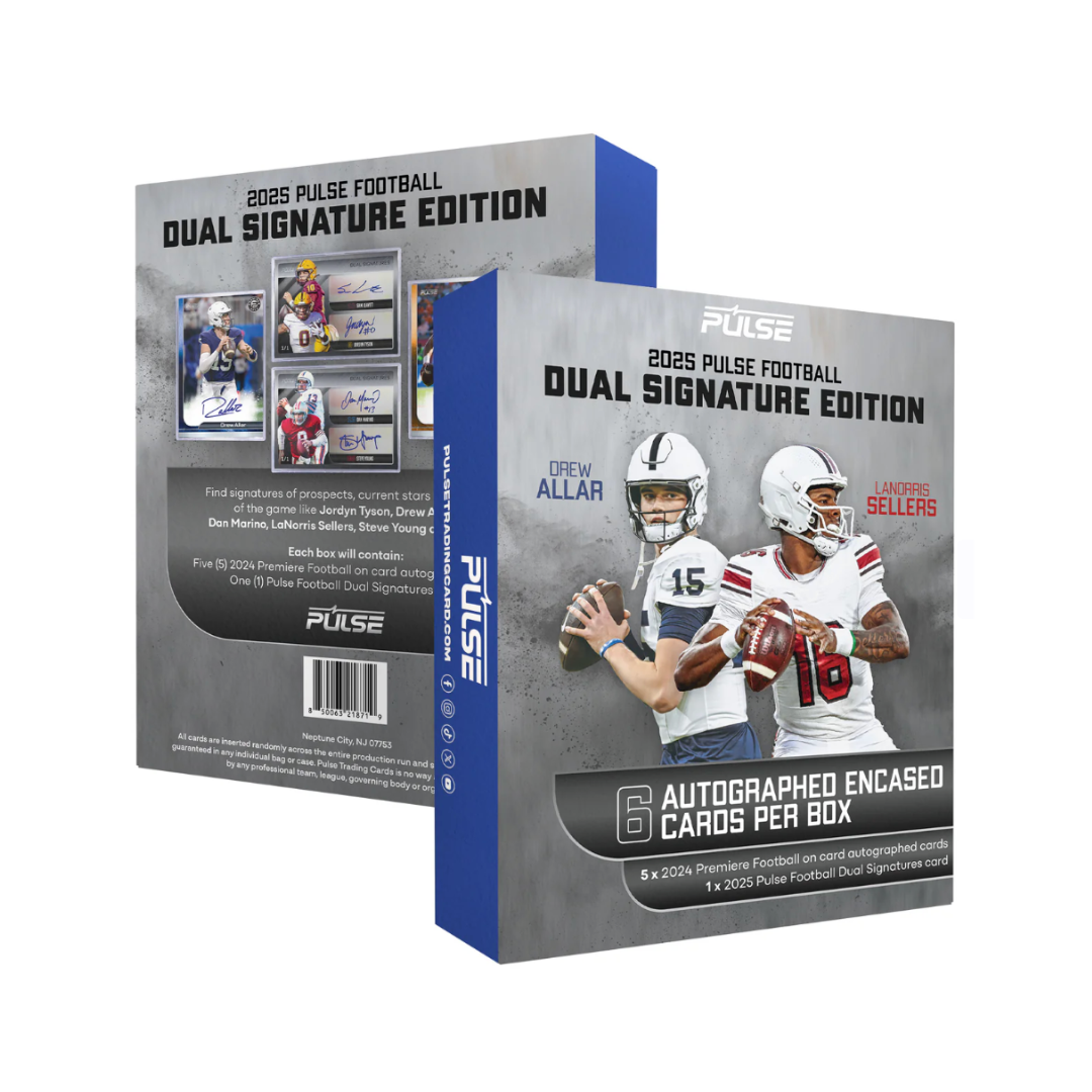 2025 Pulse Football Dual Signature Edition Box – Burbank Cards