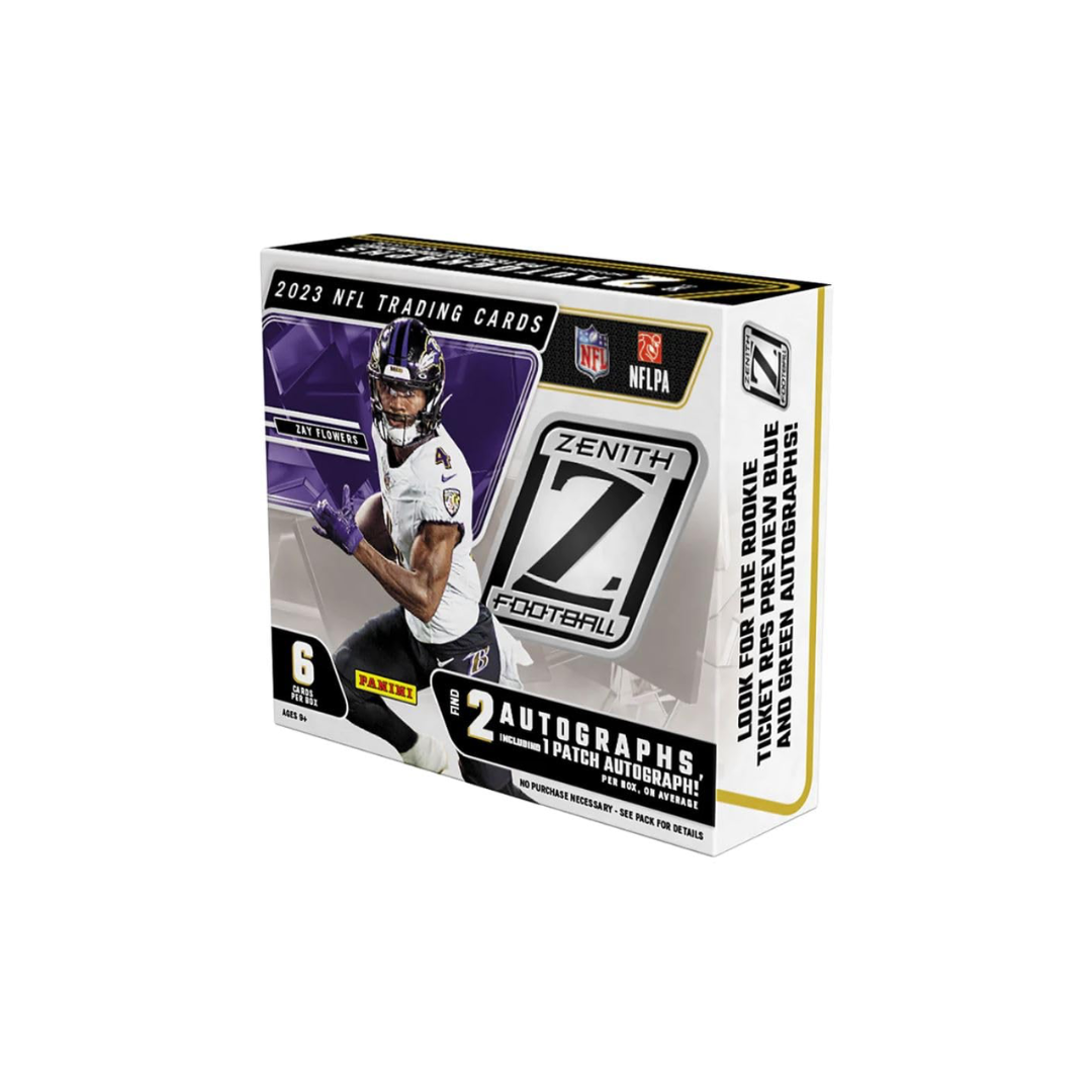 2023 Panini Zenith Football Hobby Box – Burbank Cards