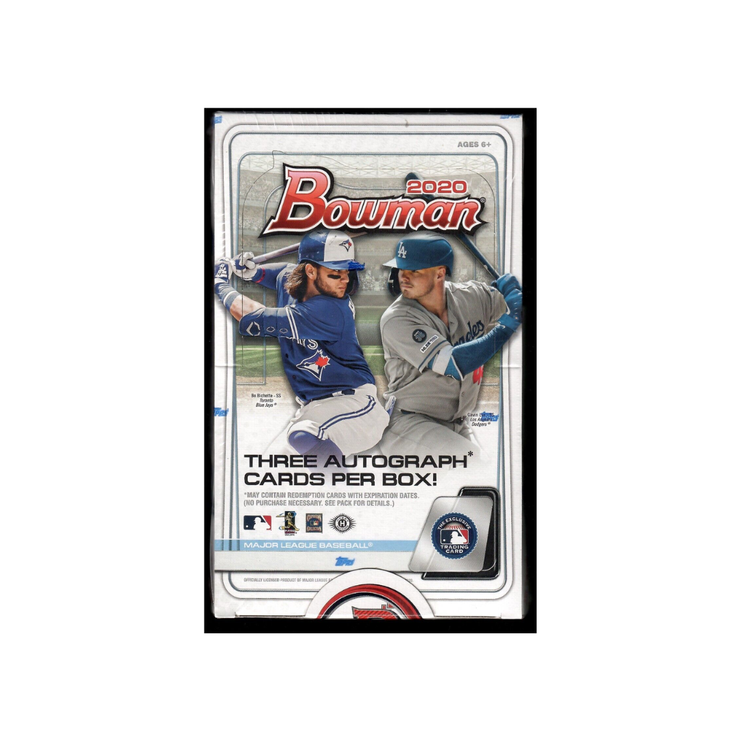 2020 Bowman Baseball Jumbo Box – Burbank Cards