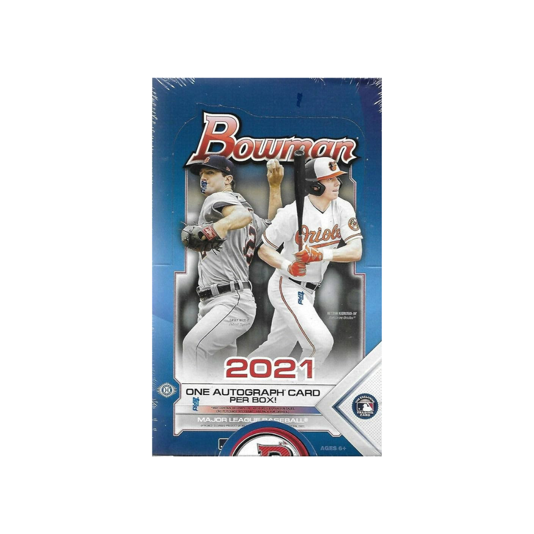 2021 Bowman Baseball Hobby Box – Burbank Cards