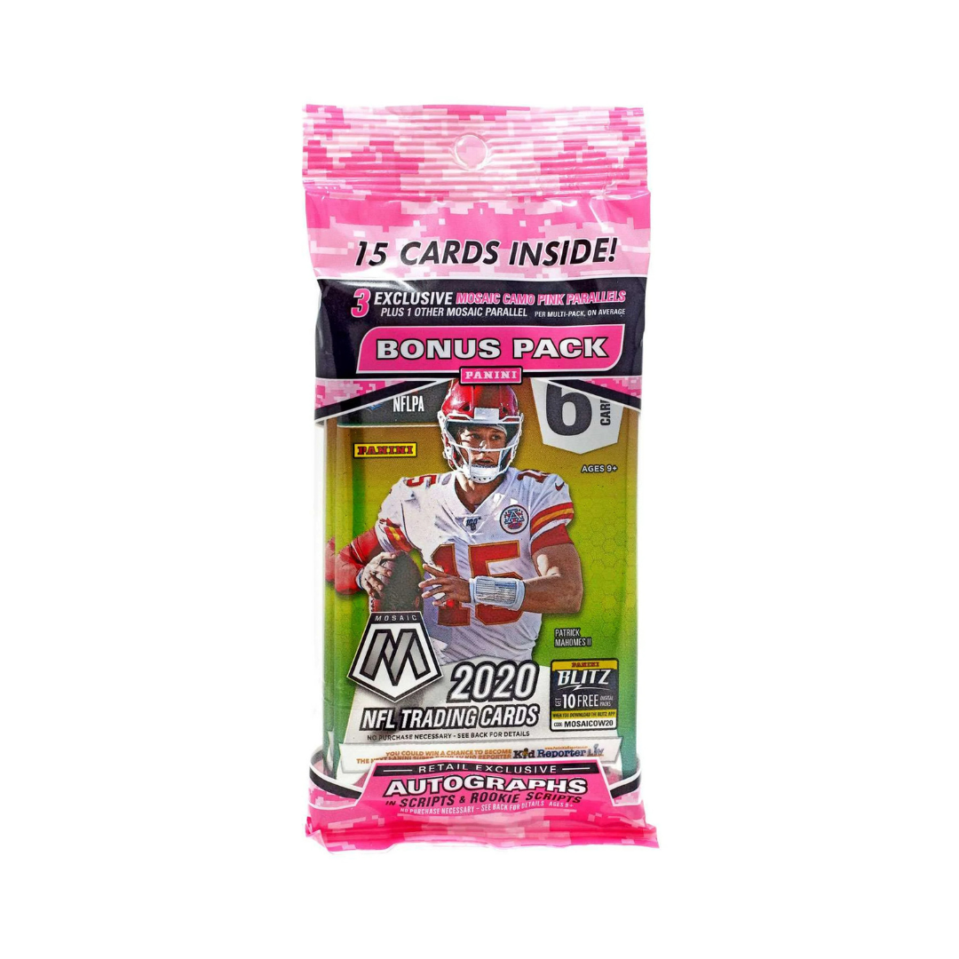2020 Panini Mosaic Football Cello Box Multi-Pack – Burbank Cards